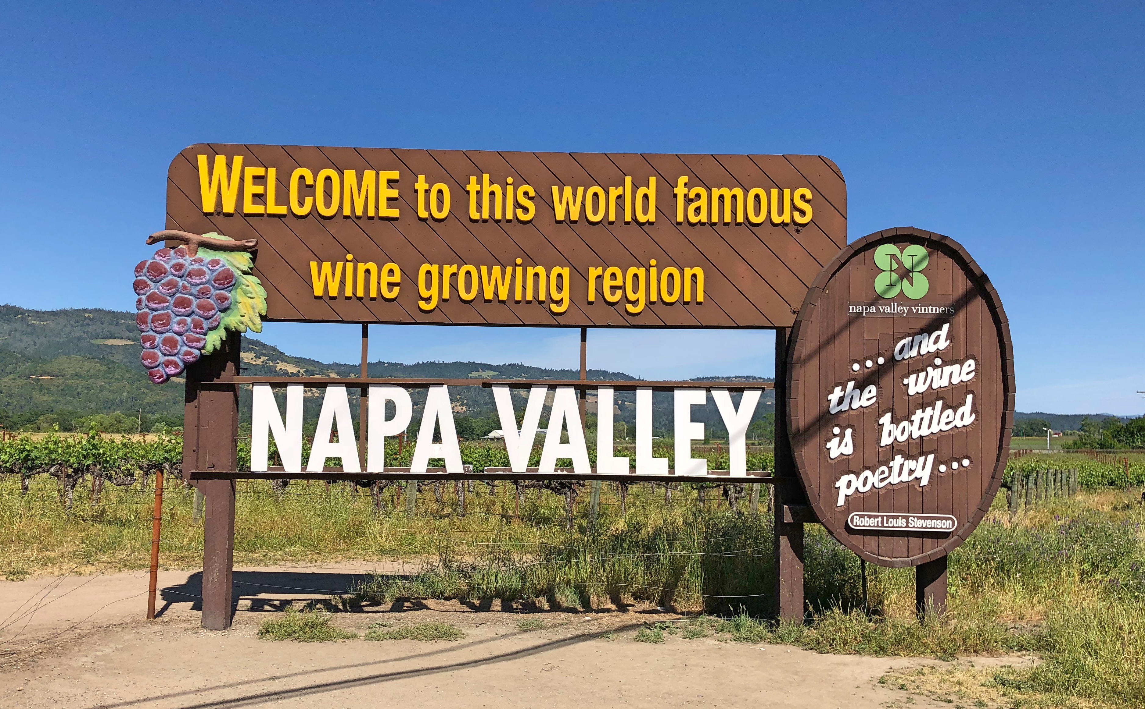 Napa Valley …and the wine is bottled poetry… – The Itinerant Analyst